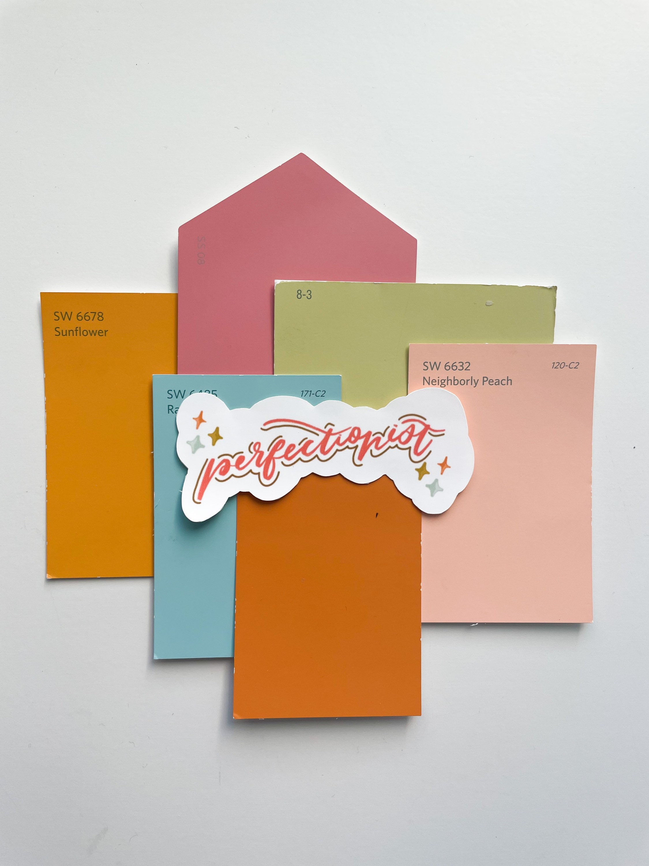 Perfectionist Sticker/weatherproof Stickers/aesthetic Stickers/laptop ...