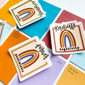 Negativity Sticker Pack/weatherproof Stickers/2 Inch Stickers - Etsy