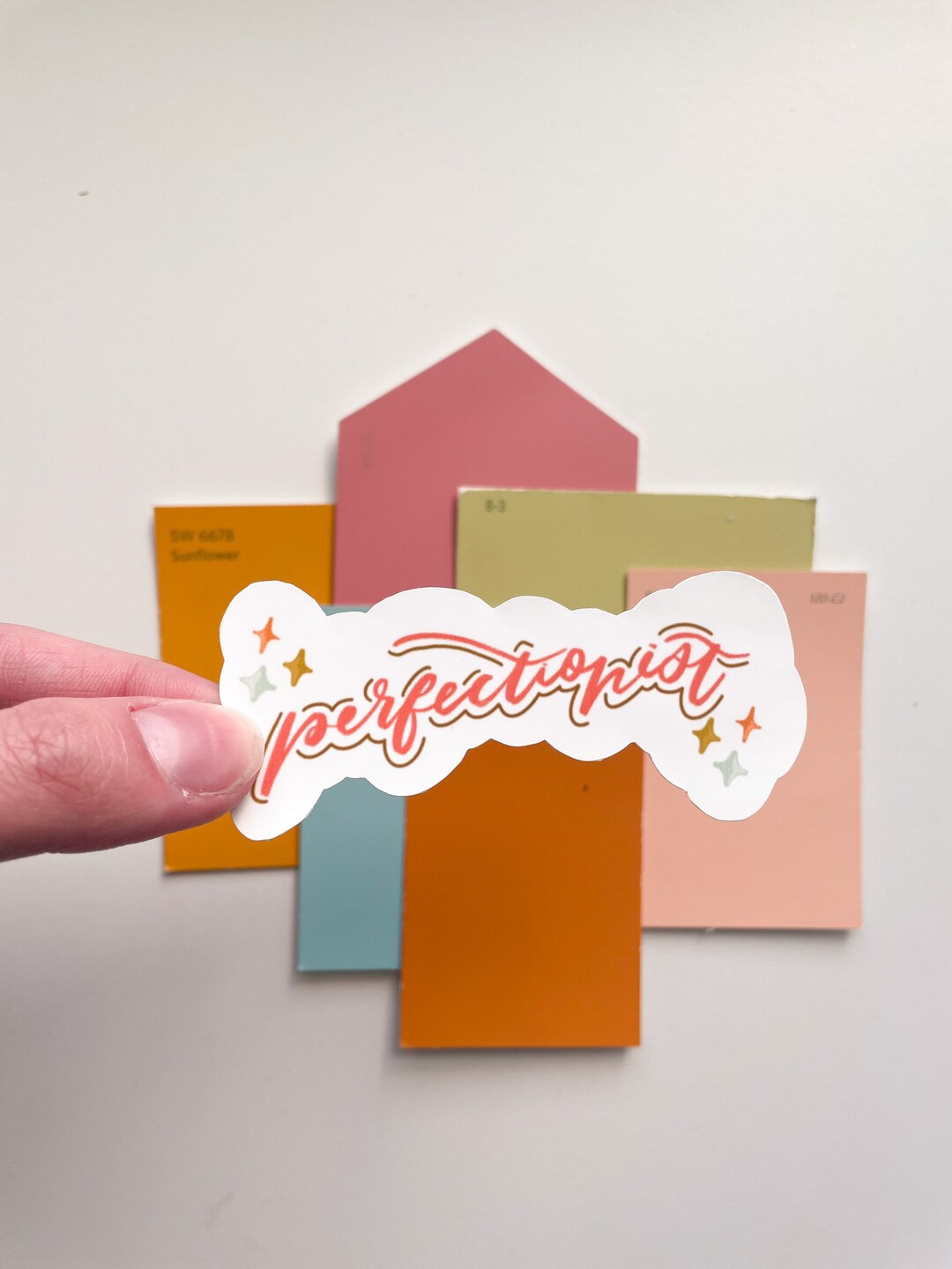 Perfectionist Sticker/weatherproof Stickers/aesthetic Stickers/laptop ...