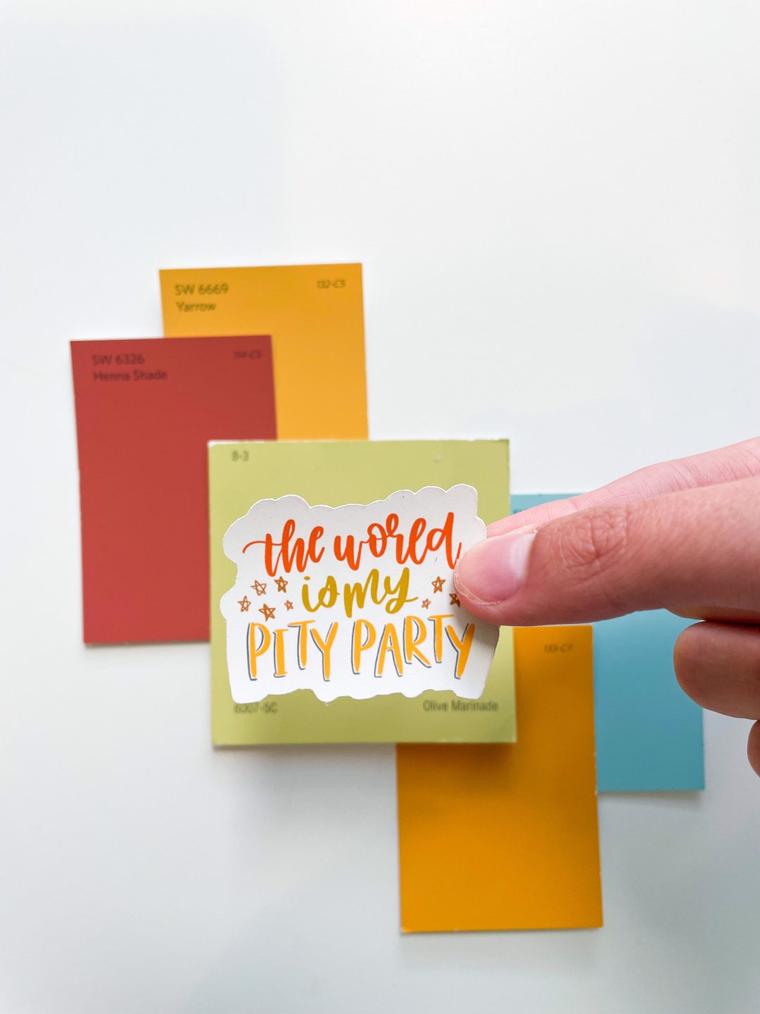 Pity Party Vinyl Sticker/ Weatherproof Sticker/ 2 Inch Sticker ...