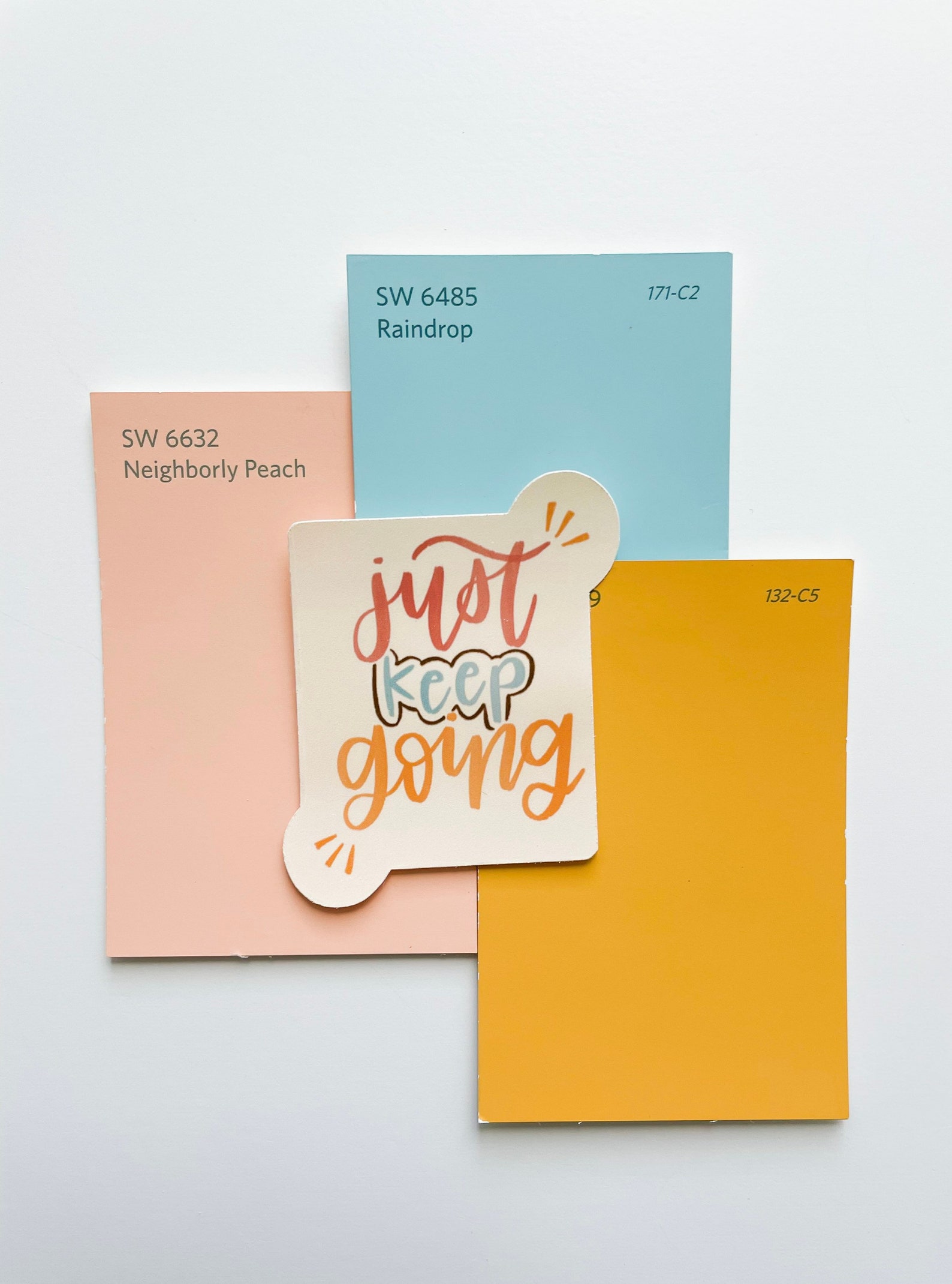 Just Keep Going Stickers/ Weatherproof Stickers/ 2 Inch - Etsy