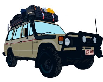 Land Cruiser Png - Etsy