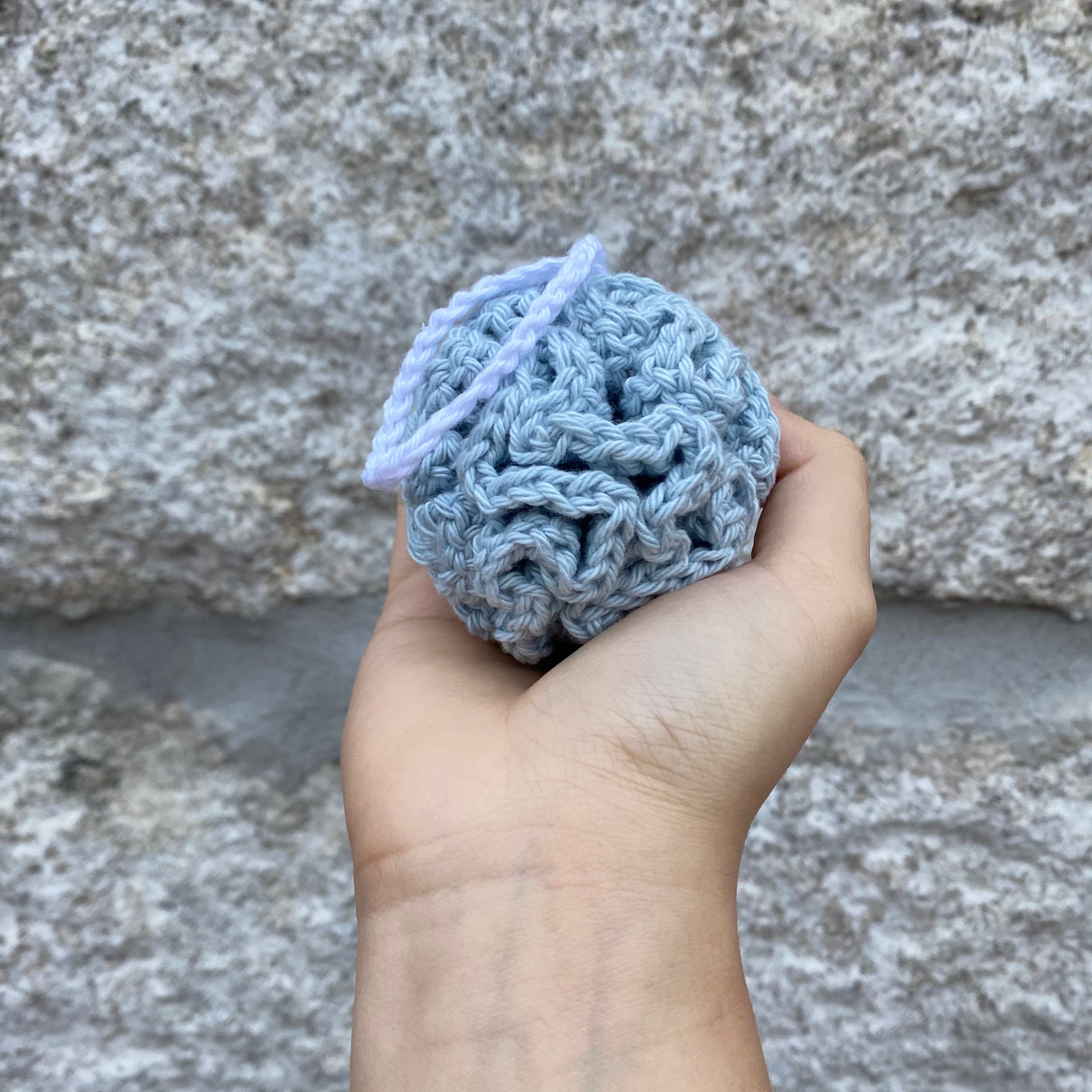 Shower Scrubbie Reusable Washable Eco friendly Crochet | Etsy