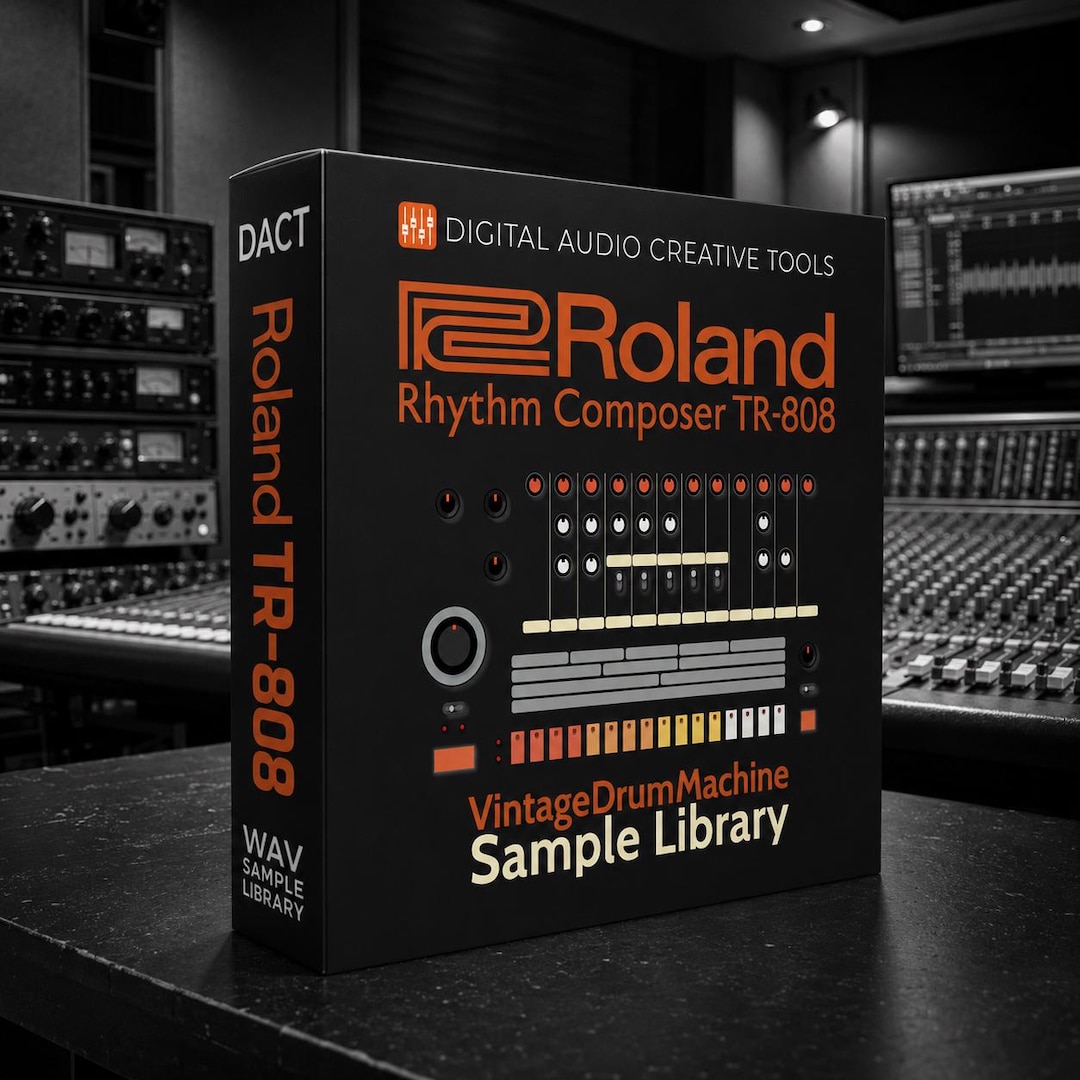 Roland TR-808 Drum Machine Sample Library - Etsy