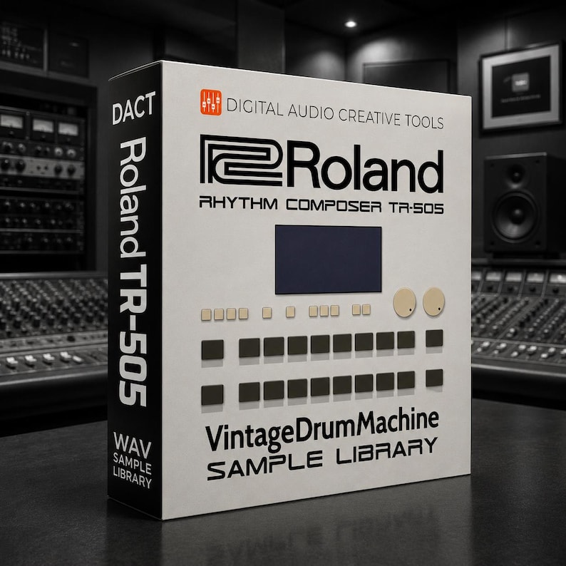 Roland TR-505 Drum Machine Sample Library - Etsy