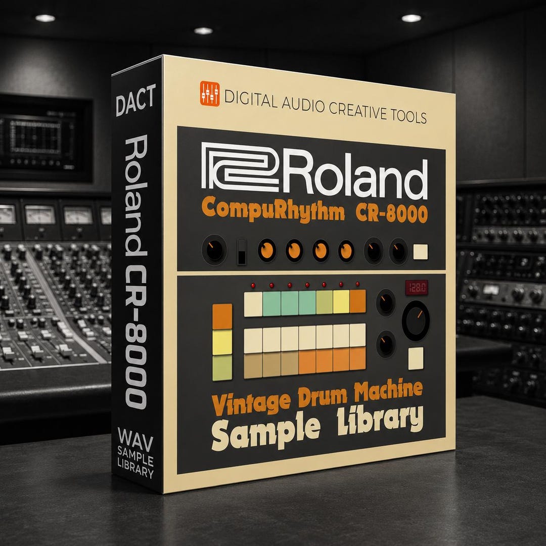 Roland CR-8000 Drum Machine Sample Library - Etsy