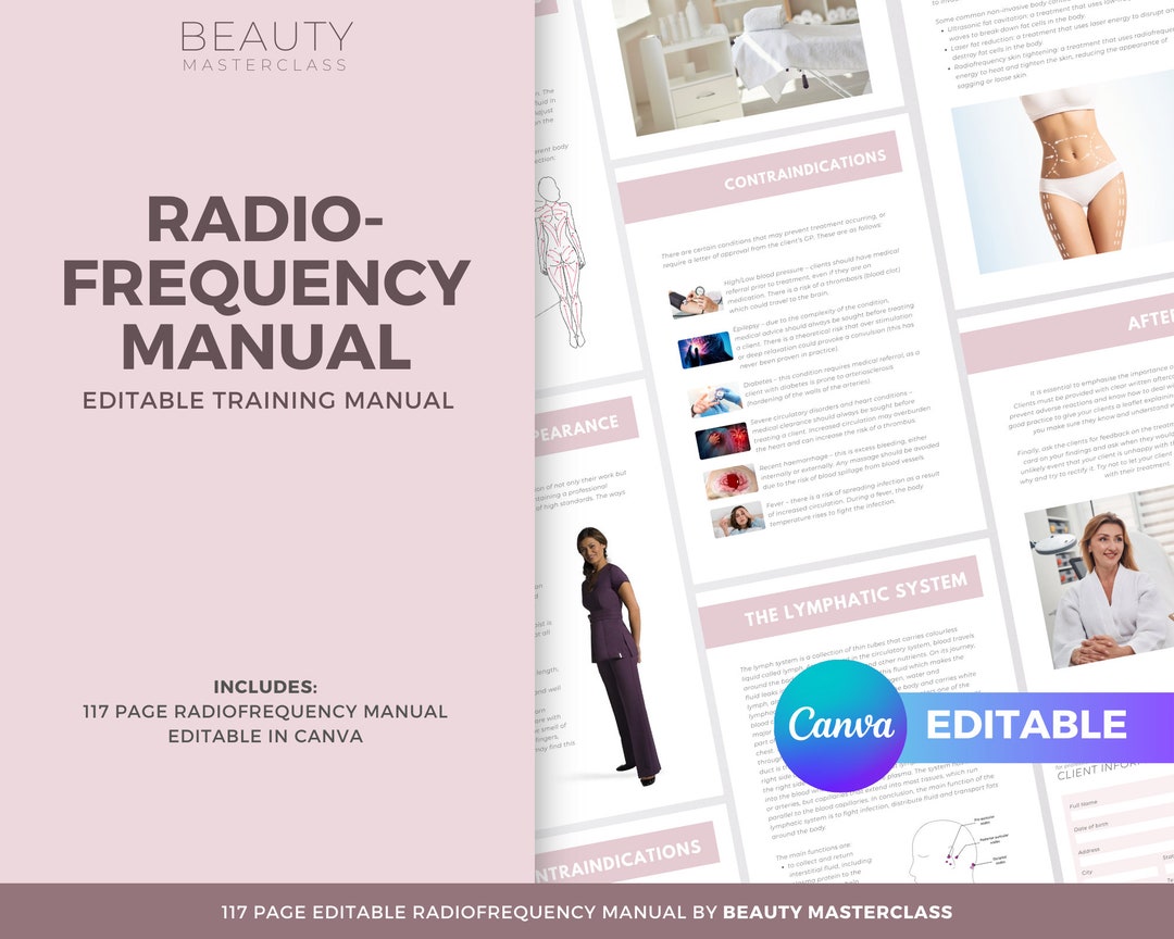 Radiofrequency Training Manual Editable RF Radio Frequency - Etsy