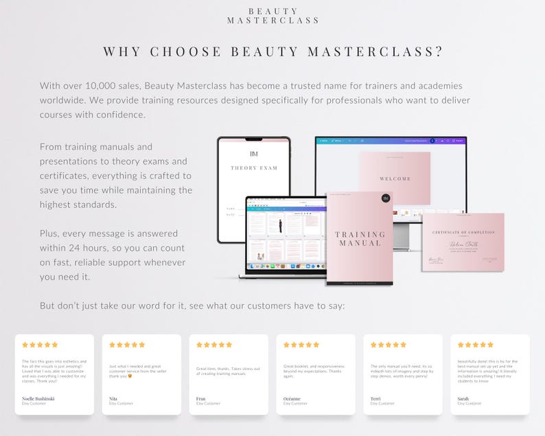 Airbrush Brow Tint Training Manual - Editable Course for Airbrush ...