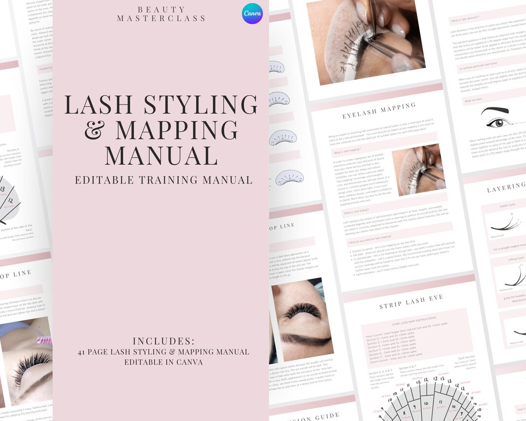 Lash Styling & Mapping Manual for Classic Hybrid and Volume Lash ...
