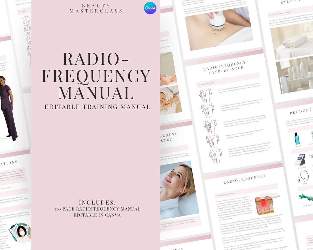 Radiofrequency Training Manual - Editable RF Radio Frequency Body and ...