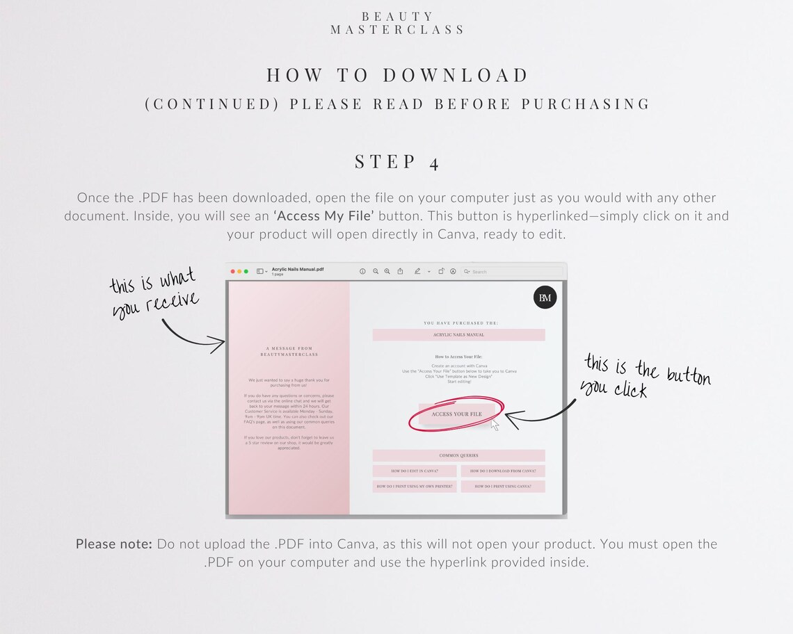 Eyebrow Threading Training Manual - Editable Guide for Trainers ...