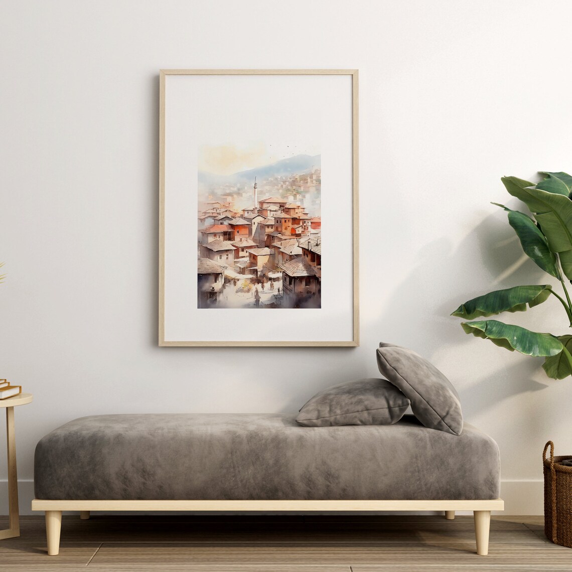 Sarajevo Streets, Mahala, Bosnia Art, Bosnian Urban Landscape ...