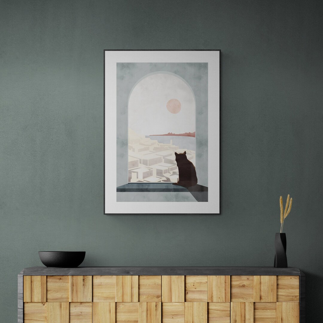 Morocco, Casablanca, Abstract City, Maghreb, Maroc, Mid Century Modern ...