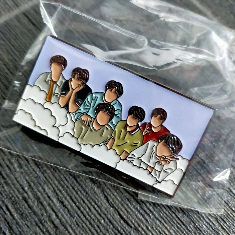 Bts Enamel Pin Etsy