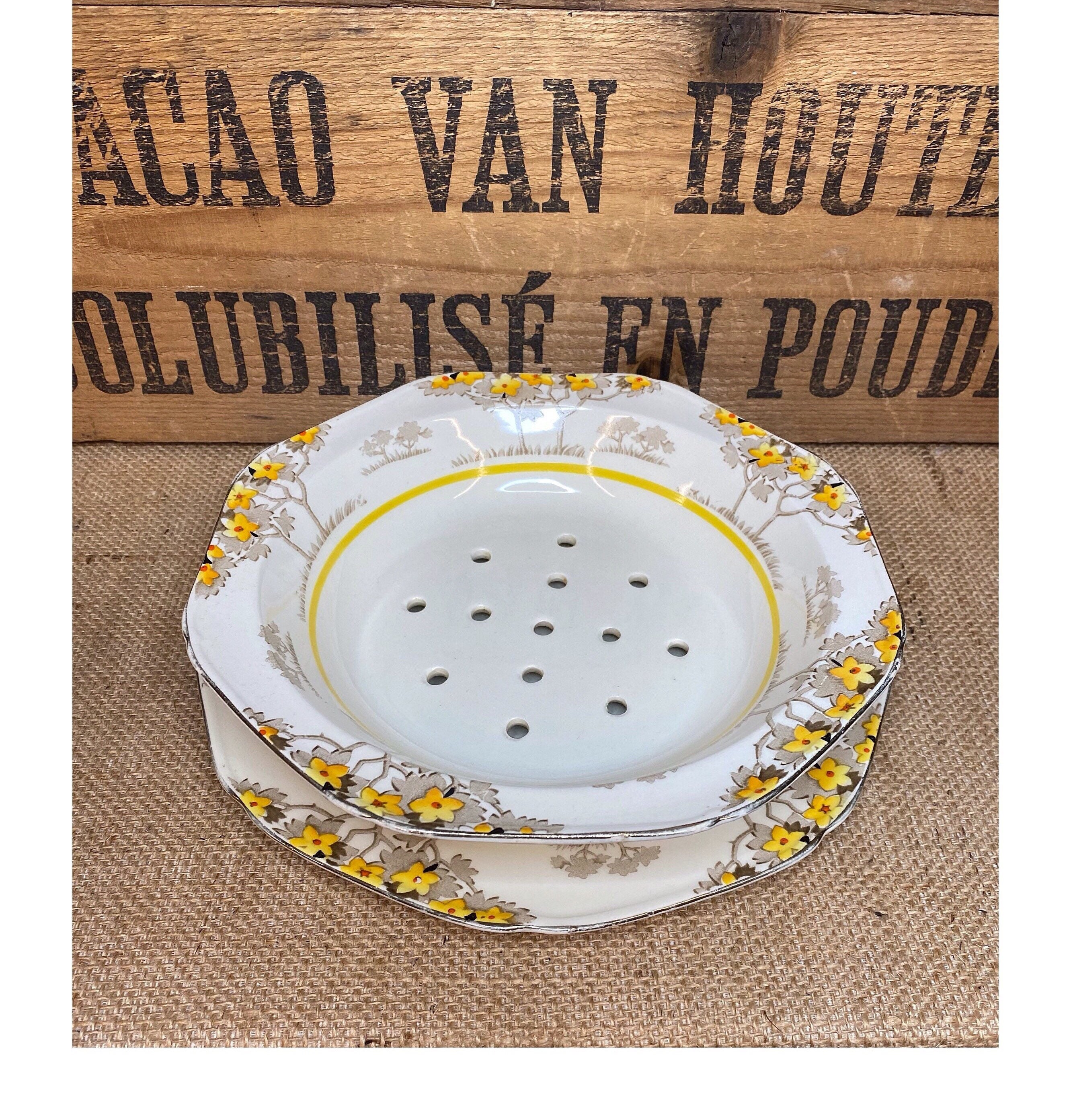 Vintage John Tams Ltd Tam Ware Drainer Dish and Plate - Etsy UK