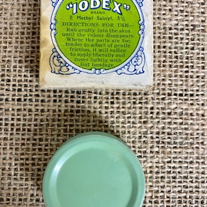 Rare Vintage Iodex Iodine Ointment Physicians Sample Tin and Box - Etsy UK