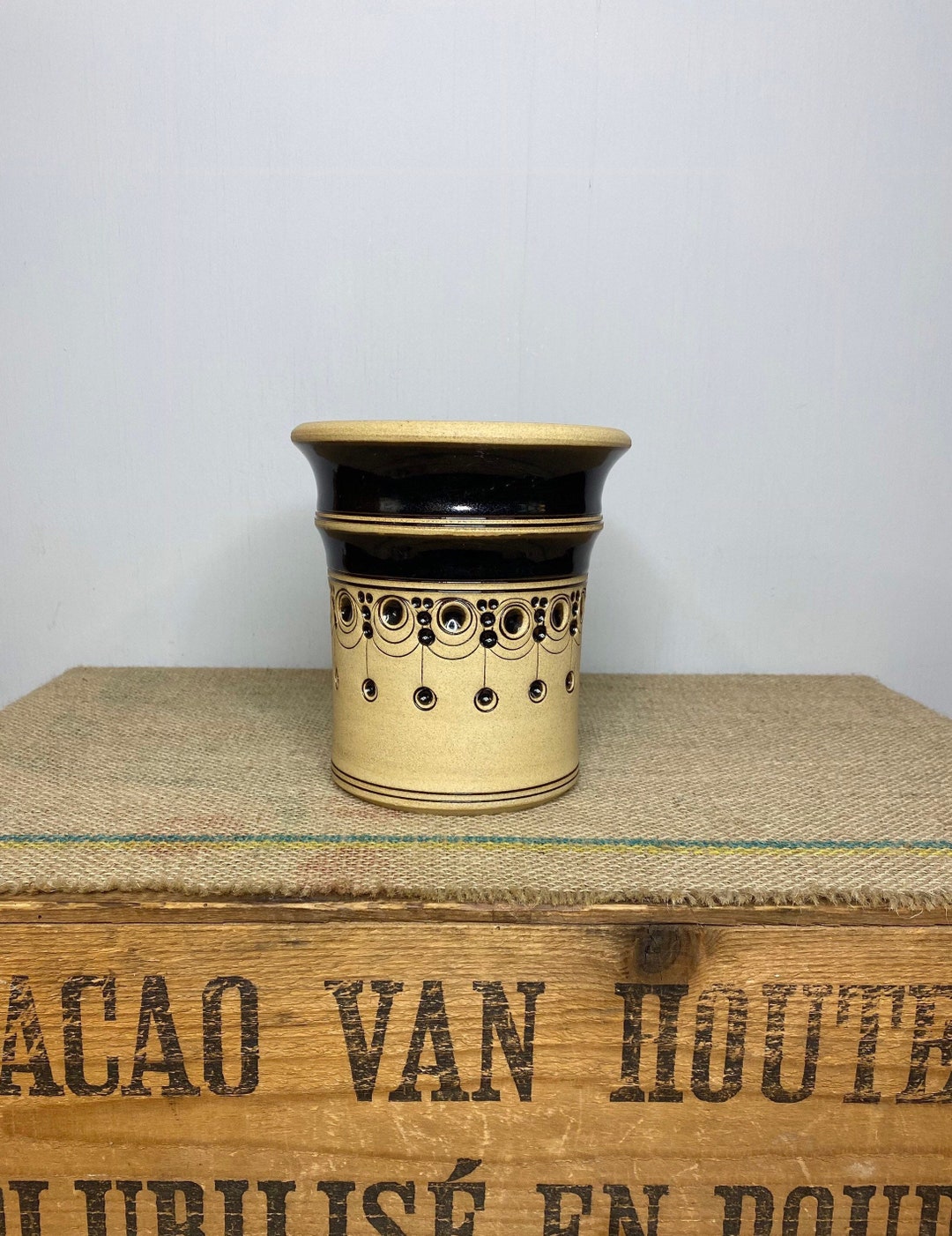 Vintage Cotswold Pottery Planter/utensils Pot by Roy Clarke - Etsy UK