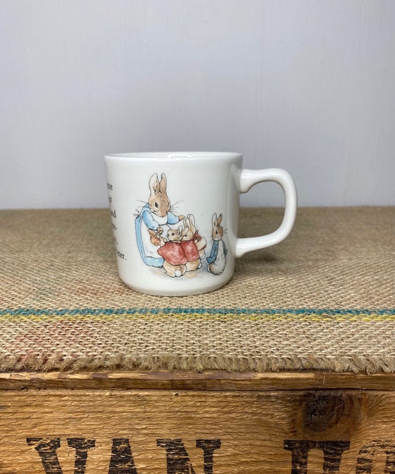 Vintage Wedgwood Peter Rabbit Mug by Frederick Warne - Etsy UK