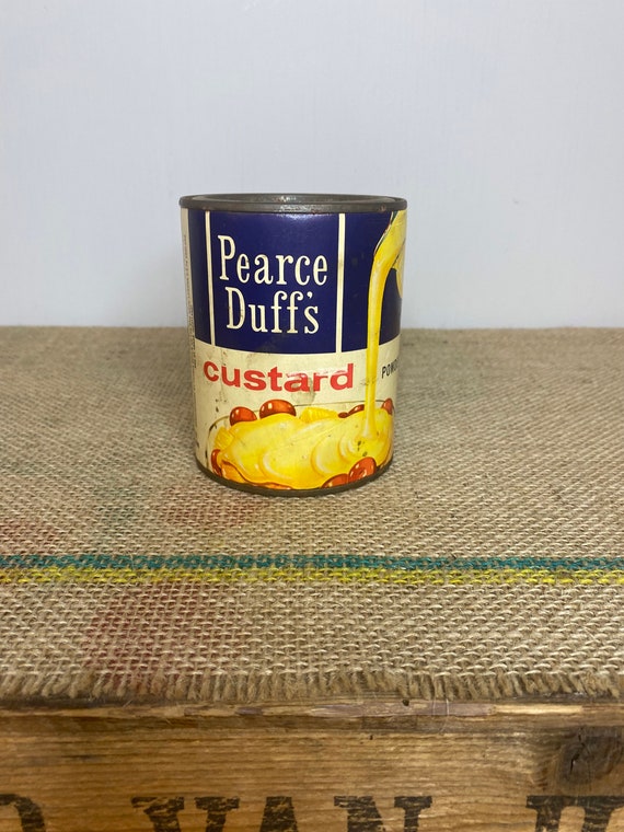 Vintage Pearce Duffs Custard Powder Tin | Etsy