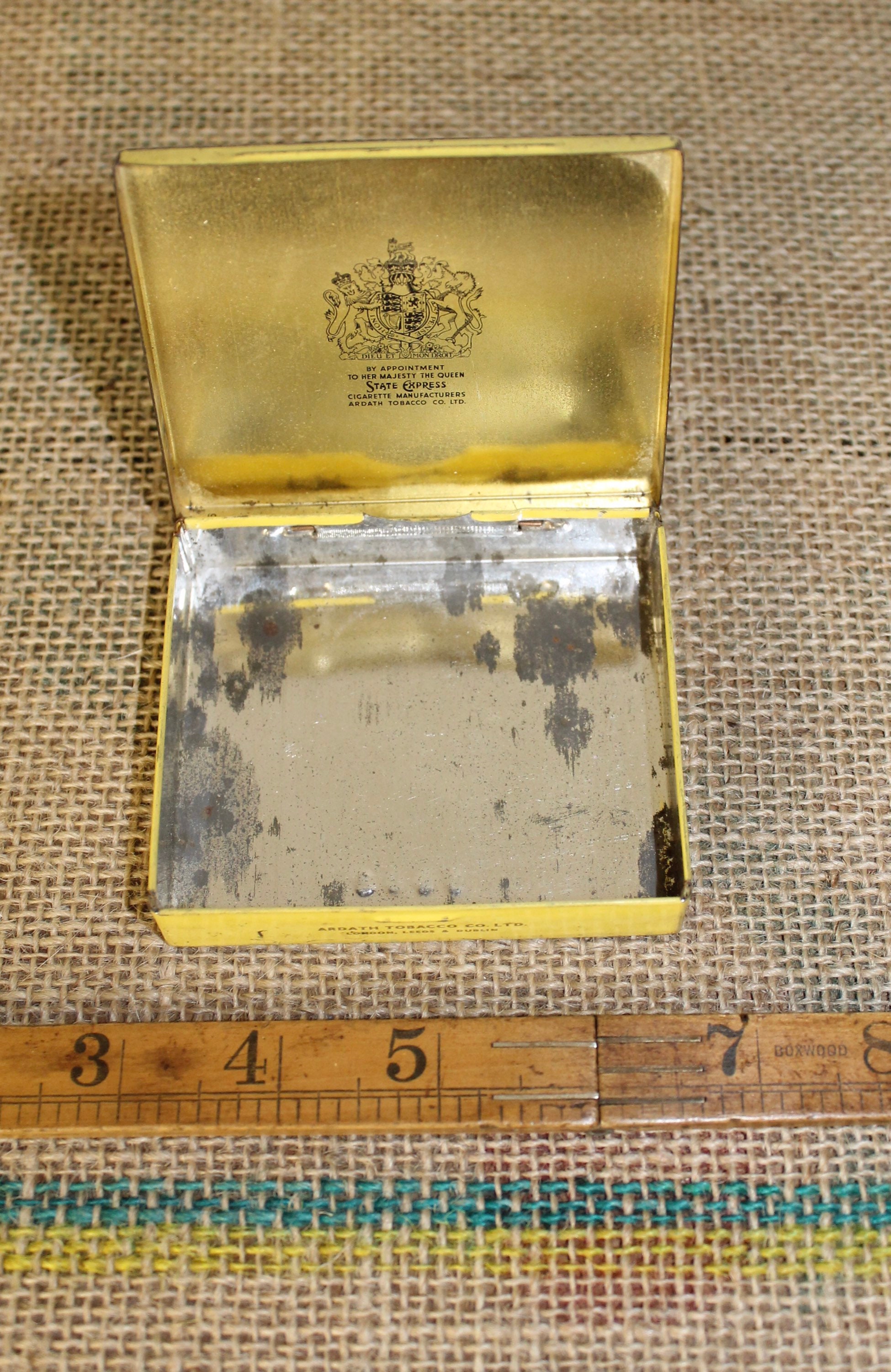 Vintage State Express Cigarette 555 Tin | Etsy