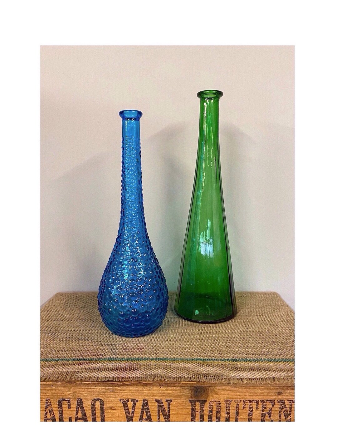 Turquoise Blue Genie Bottle - Etsy