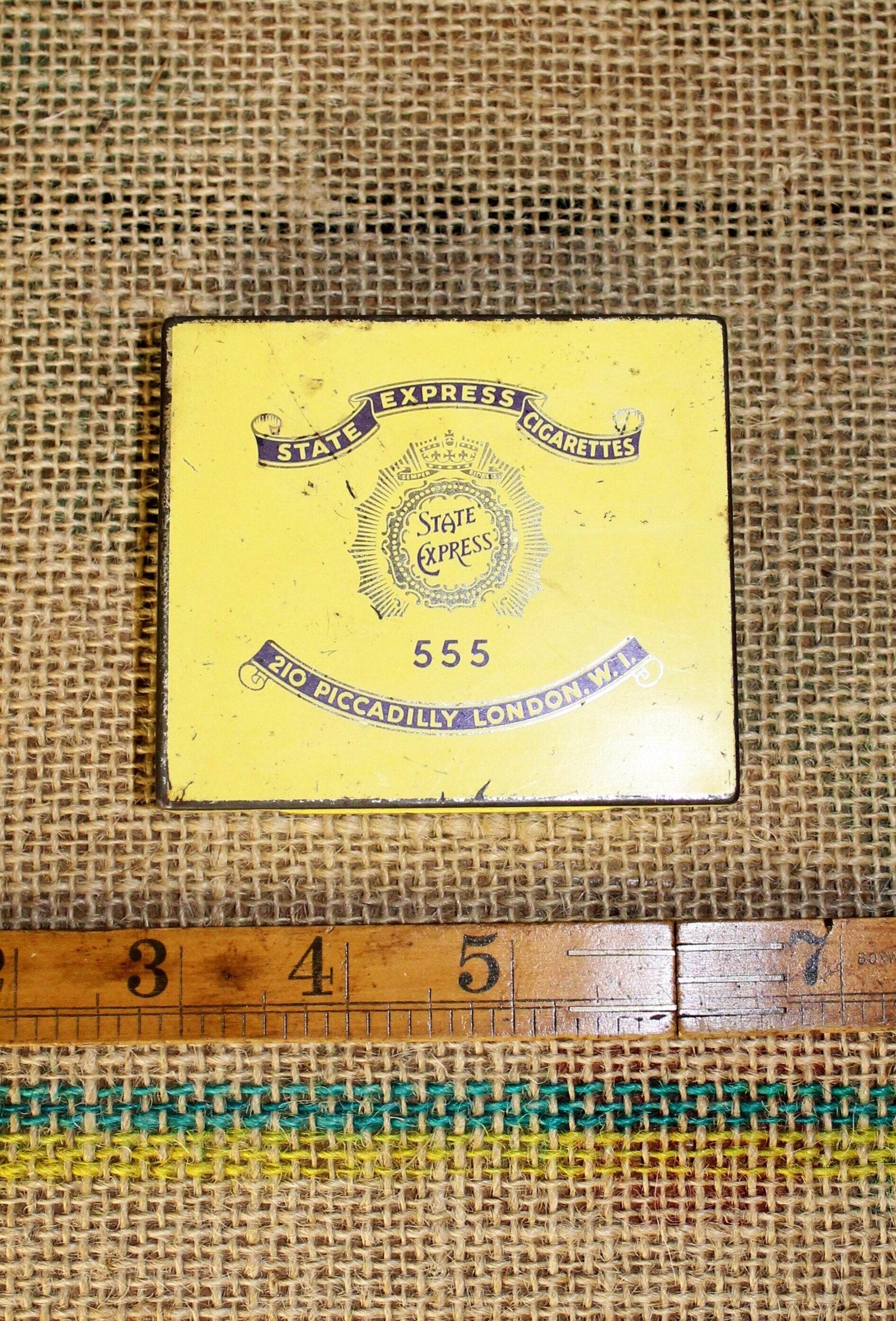 Vintage State Express Cigarette 555 Tin - Etsy UK