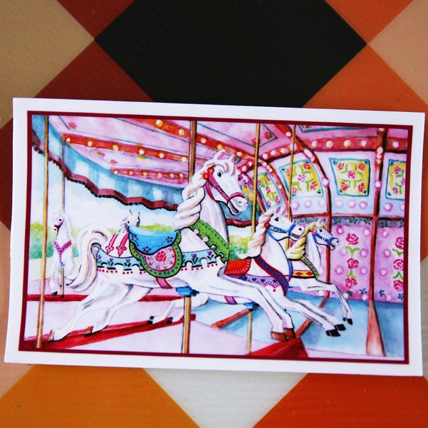 Carousel Sticker - Etsy