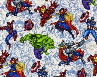 Avengers Fabric - Etsy