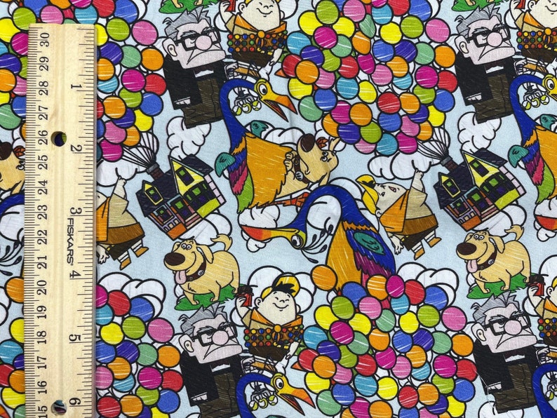 Pixar up Fabric Disney Fabric - Etsy