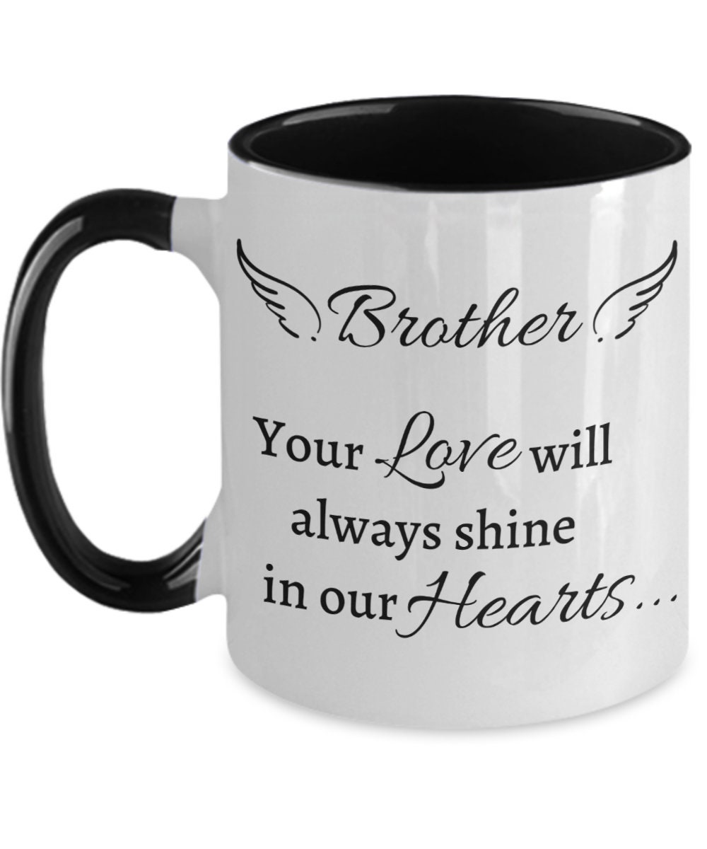 Memory Mug Deceased Brother, Memorial Gift for Loss of Brother - Etsy