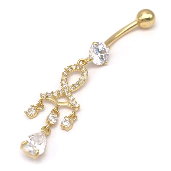 Hanging Belly Button Ring - Etsy