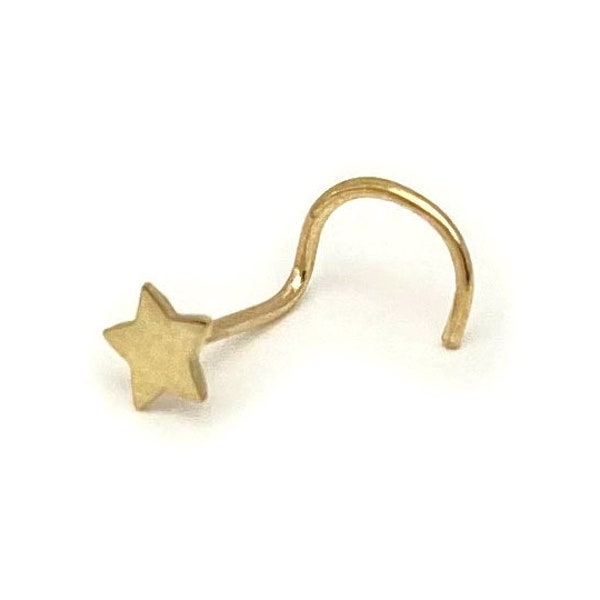 Star Nose Ring - Etsy