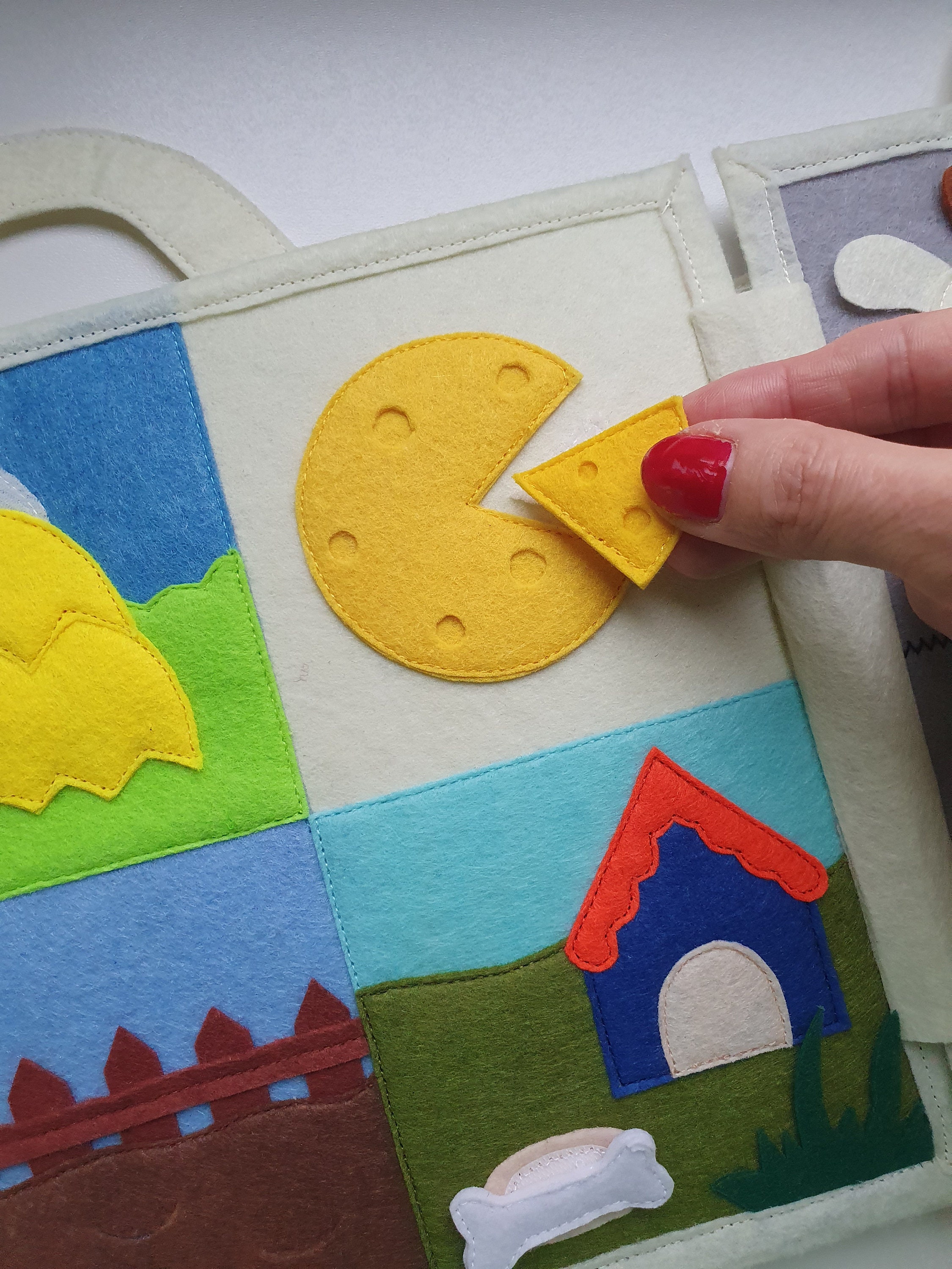 Quiet Book Pattern and Tutorial Pdf Free Svg Files for Cricat - Etsy