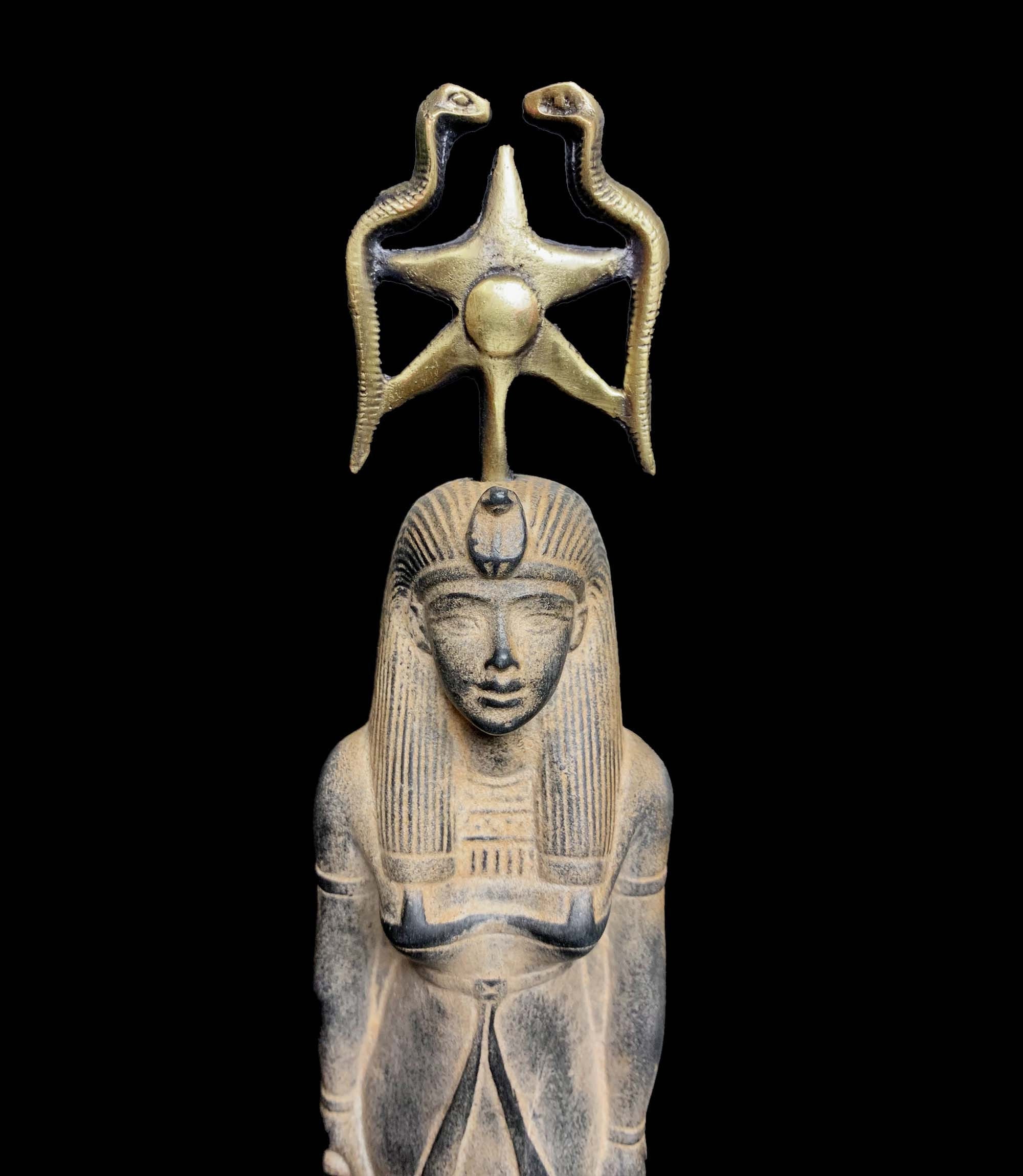 Beautiful Statue of Goddess Seshat Goddess of - Etsy