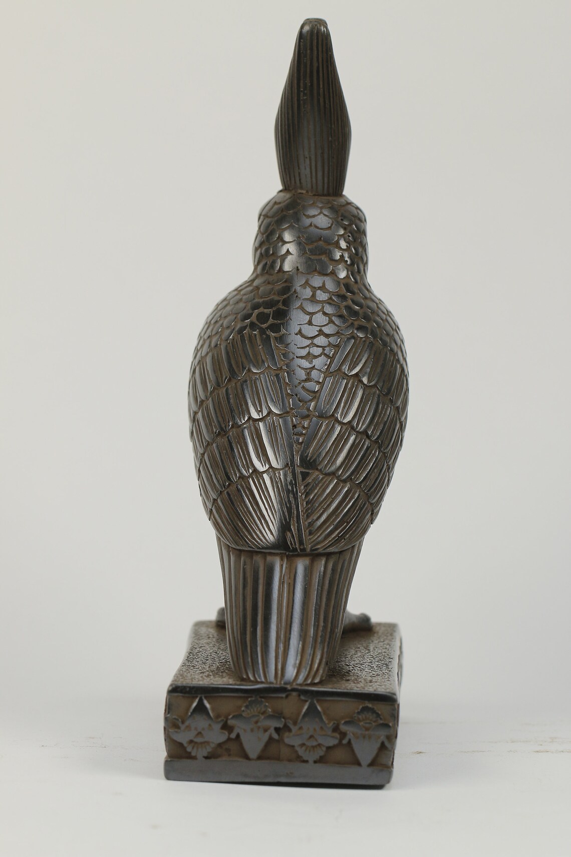 Horus Falcon Figure Wearing Double Crown of Egypt pschent - Etsy