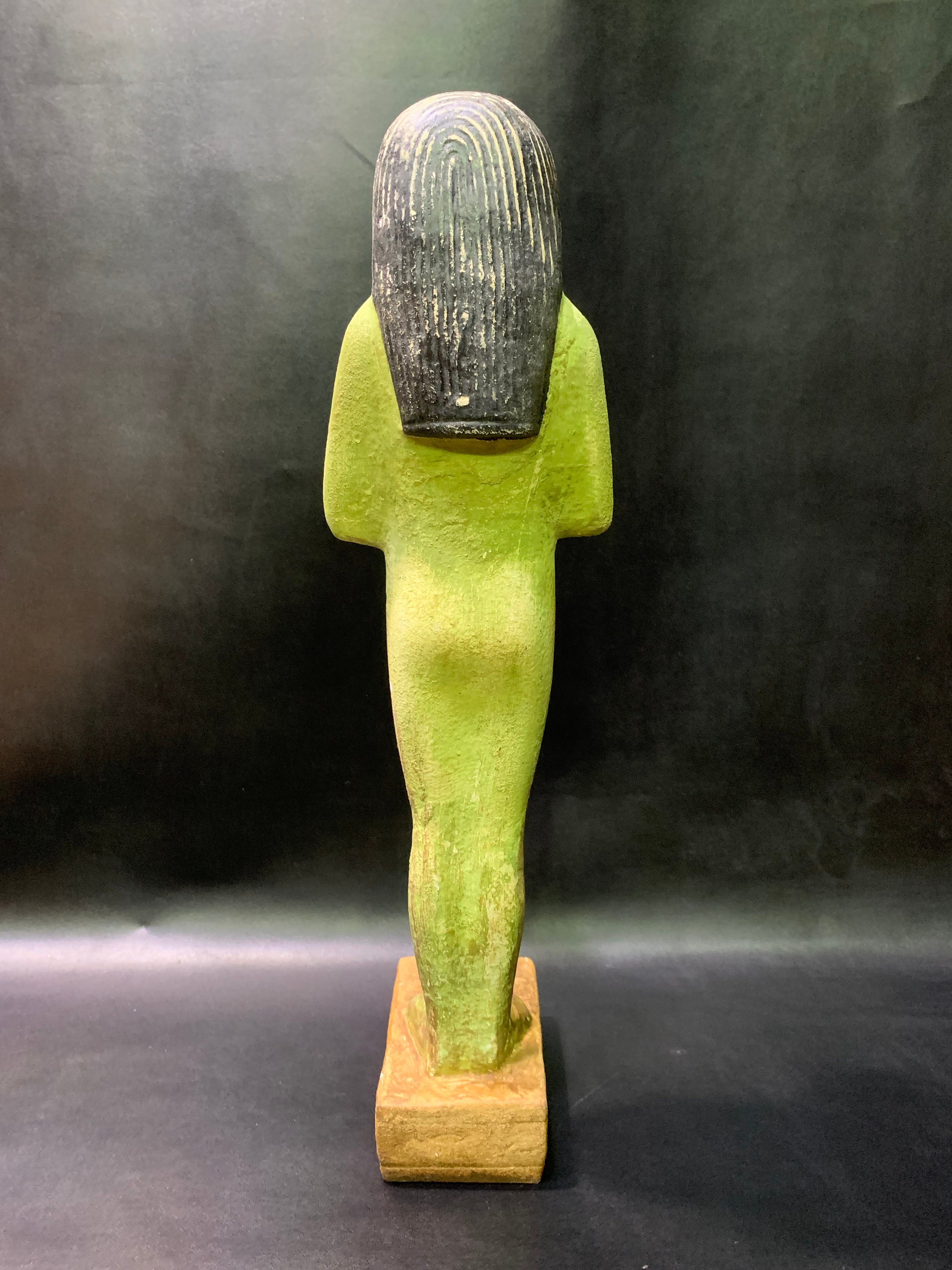 Unique Egyptian god kek god of chaos & Night Hand made | Etsy