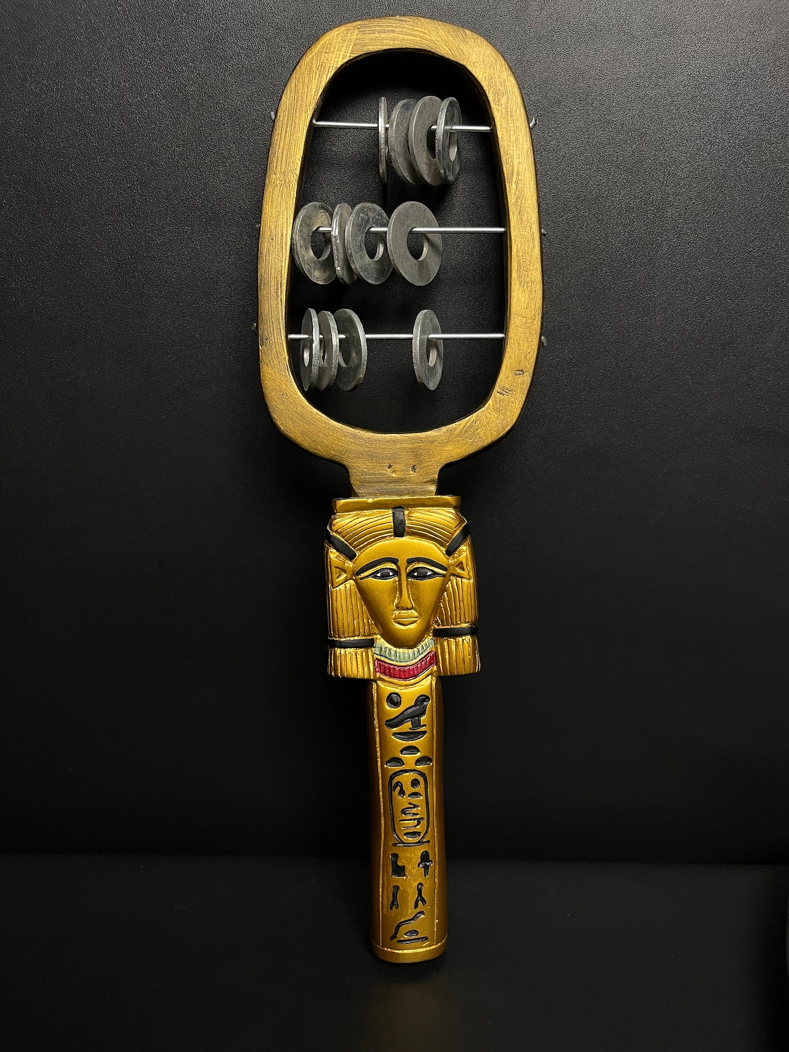 Egyptian Handmade Hathor Sistrum Musical Instrument Replica | Etsy