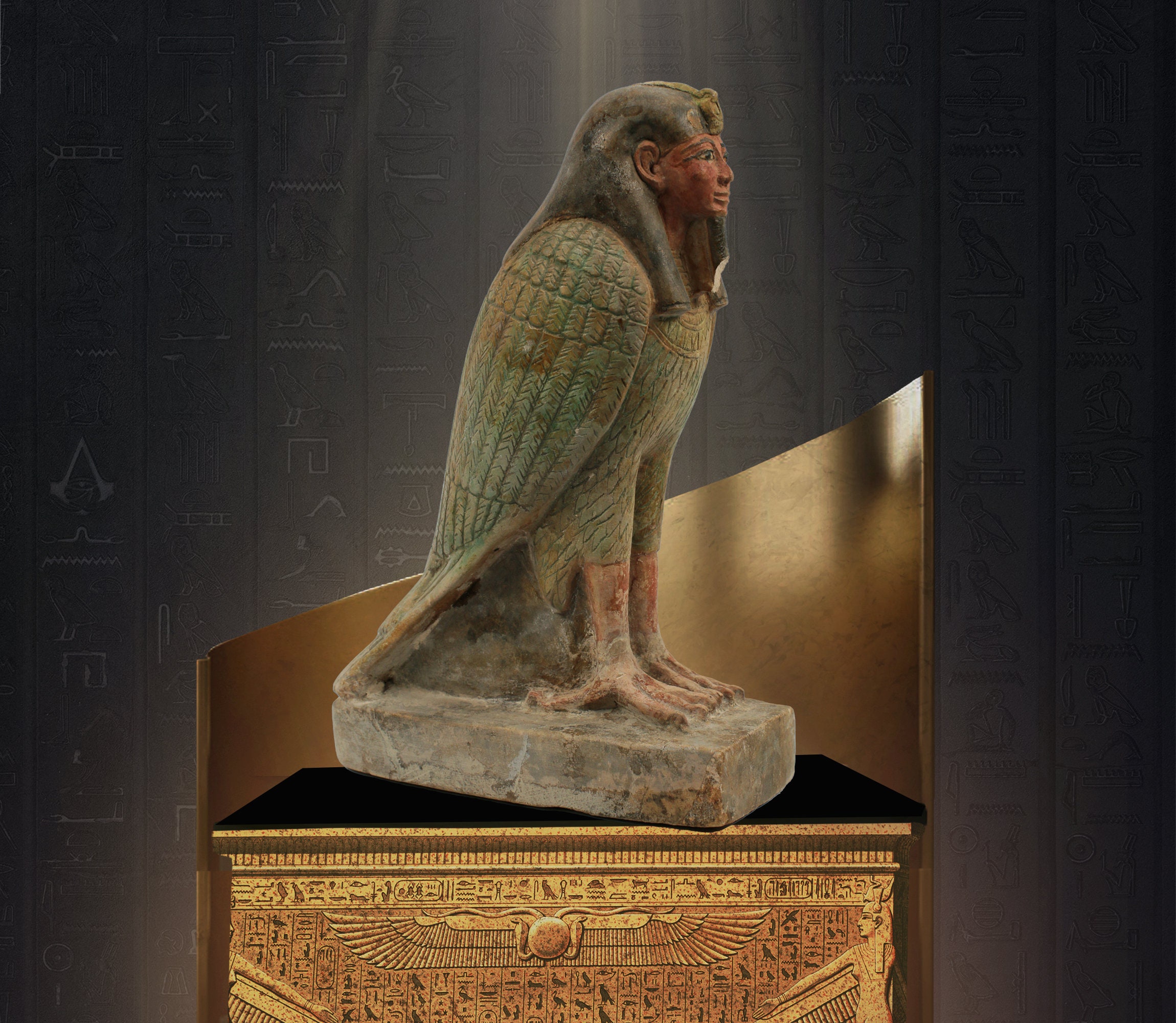 Amazing Ba-bird With the Feather God of Pharaoh's Soul - Etsy