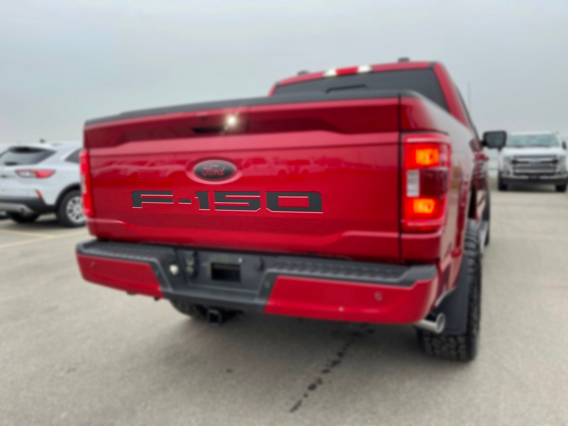 2021 2023 F150 Tailgate Emblem Lettering Overlay Insert - Etsy Canada