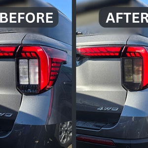 2025 Explorer Reverse/clear Lens Tail Light Overlay | Please Read ...