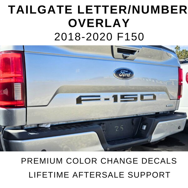 F150 Tailgate Letters - Etsy