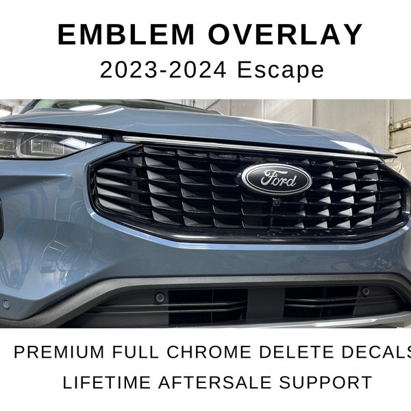 Ford Escape Emblem Overlay - Etsy
