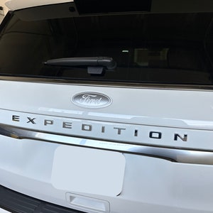 2018-2024 Expedition Emblem Overlay Full Set for Front and Rear Blue ...