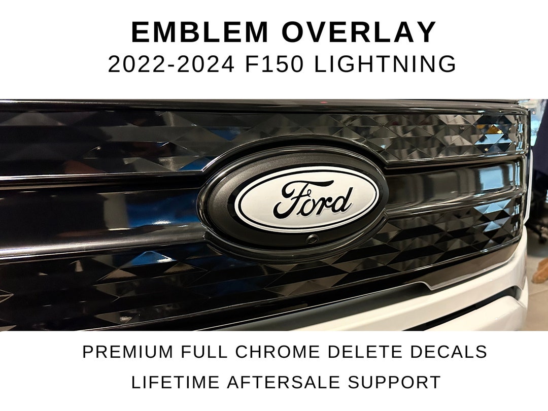 2022-2024 F150 LIGHTNING Emblem Overlay Read Description - Etsy UK