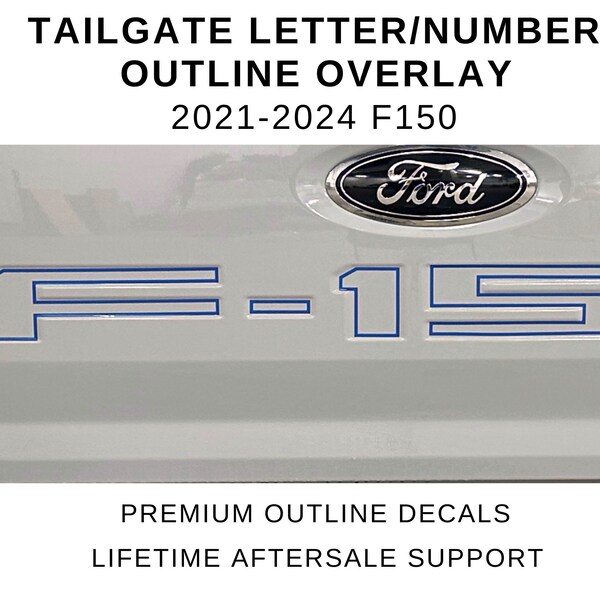 F150 Tailgate Letters - Etsy