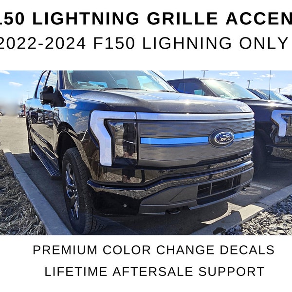 Ford Lightning Truck Decal - Etsy