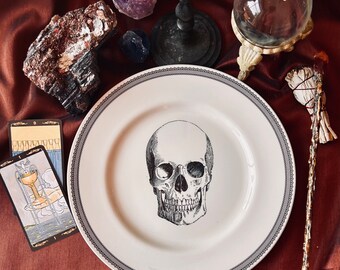 Skull Plate Haunted House. Limited Edition Spookyville Imported From ...