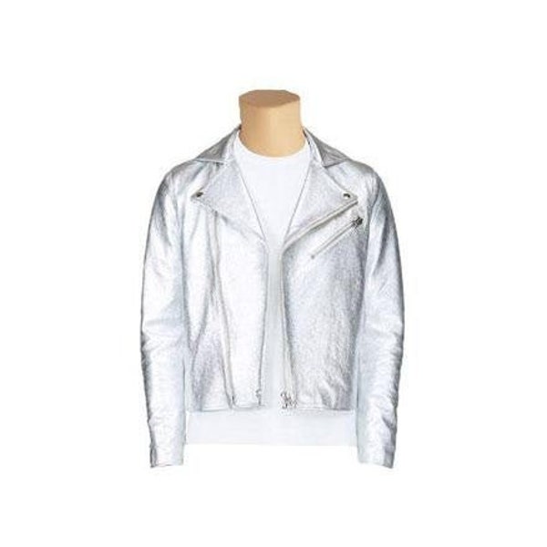 Silver Jacket - Etsy