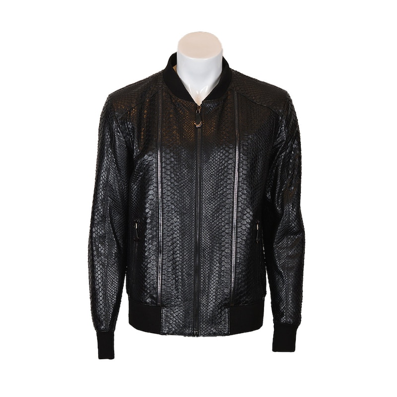 Snake Skin Biker Jackets Mens - Etsy