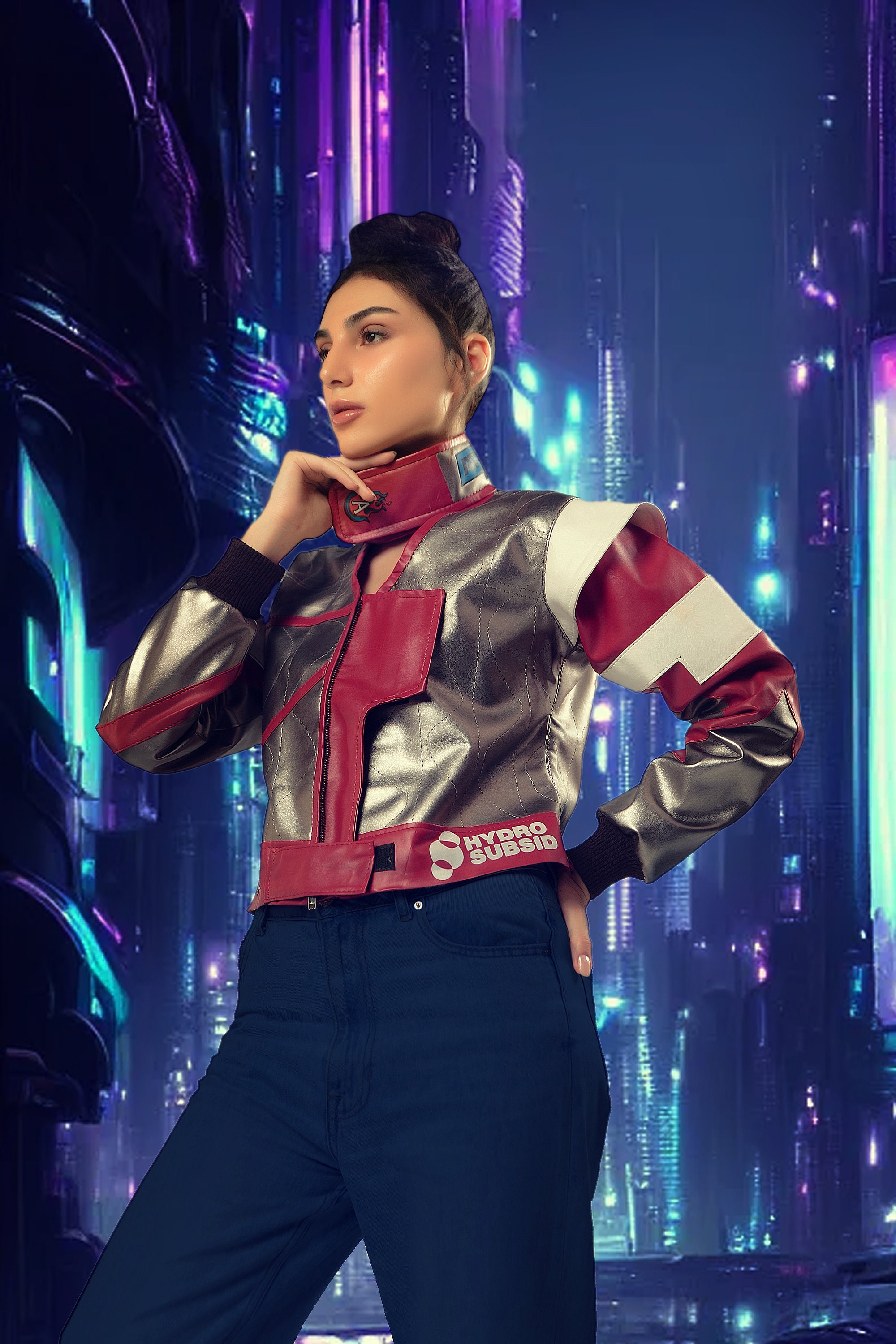 Panam Palmer Aldecados Nomad's Cosplay Costume Jacket Handcrafted by Ox ...